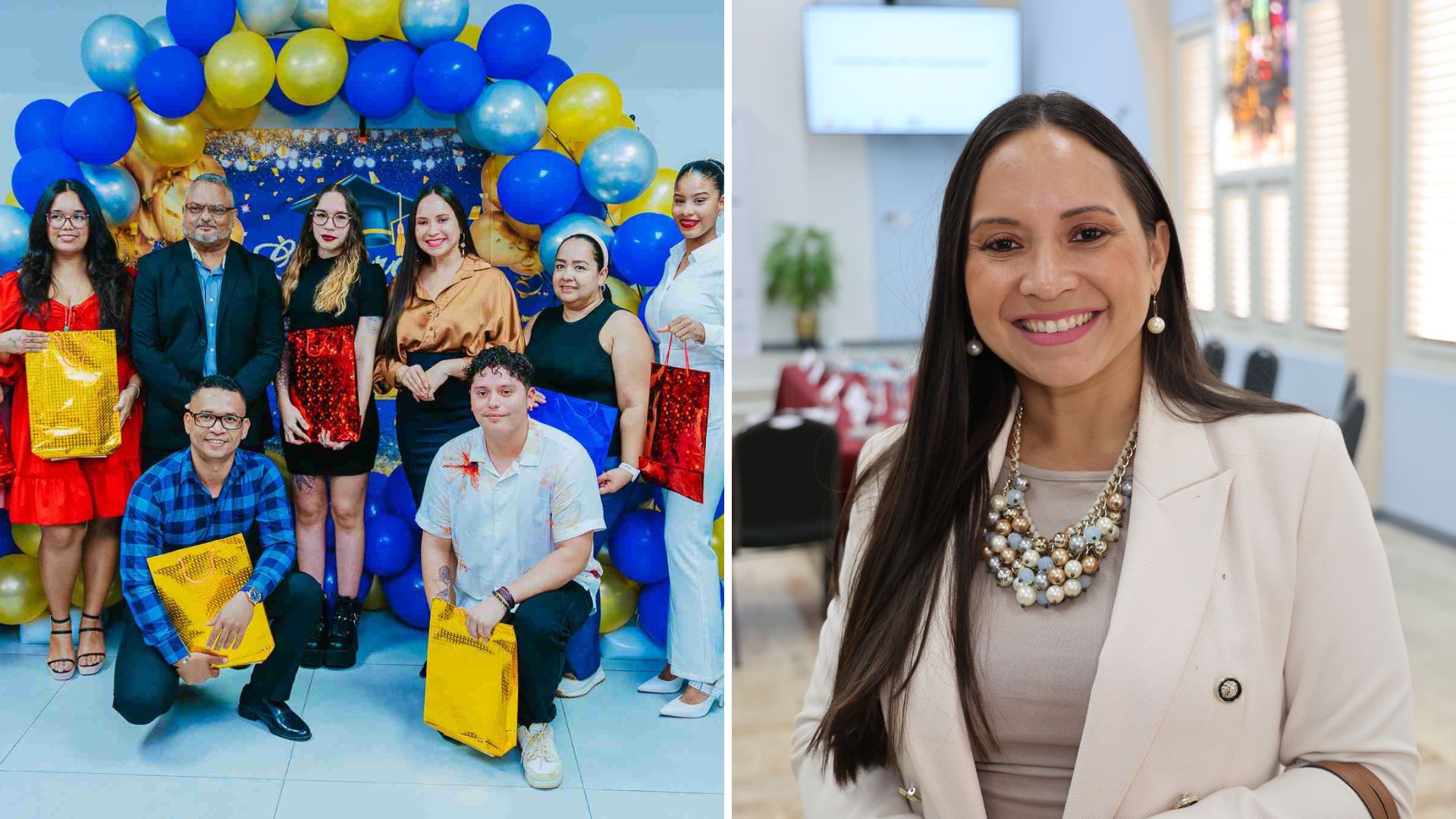 Minister Gerlien Croes na graduado di Enseñansa pa Empleo: Ta importante pa sigui crece y sigui ...