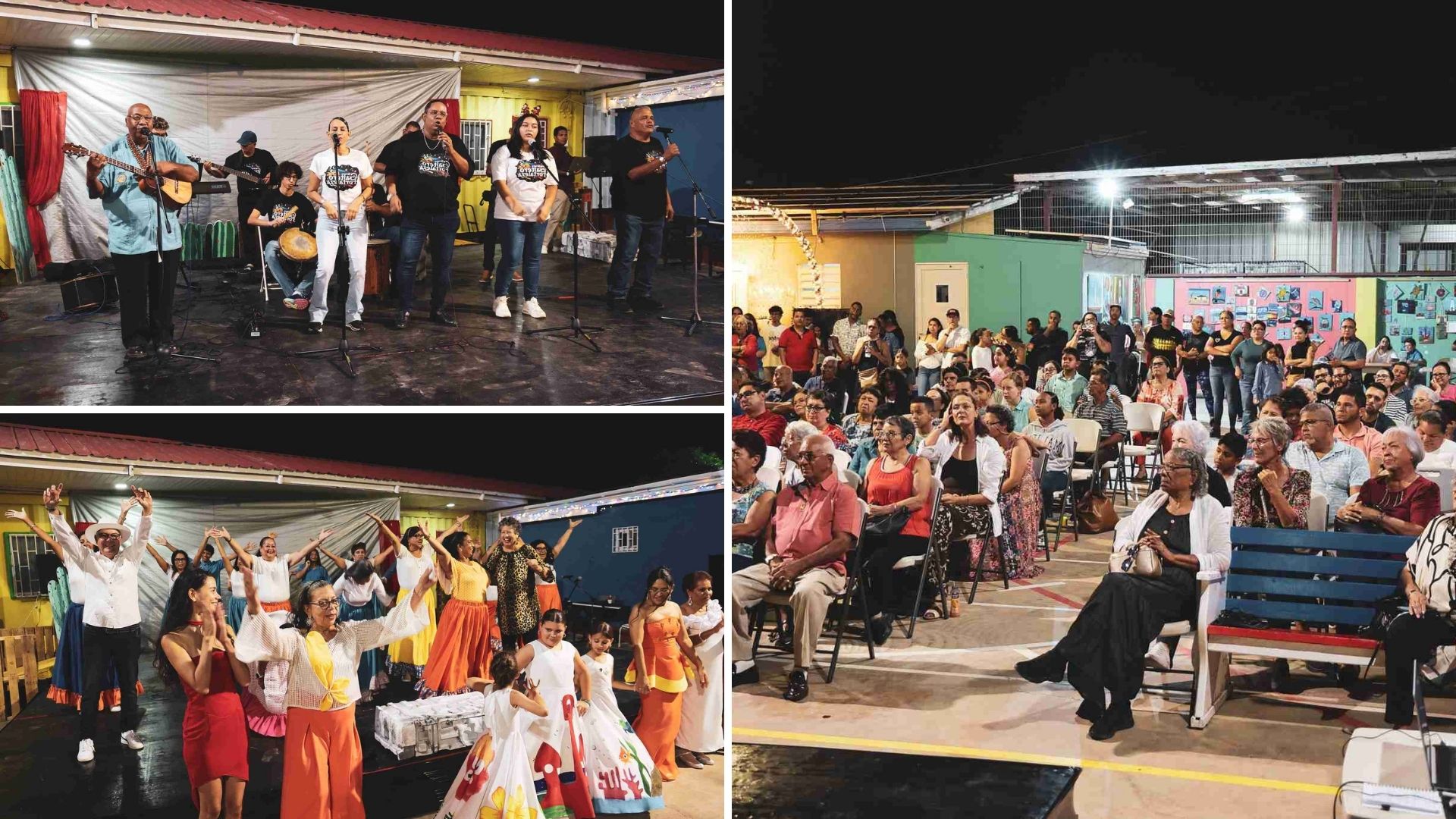 Centro Famia Piedra Plat celebrando cinco aña cu e bario cu mercado ...