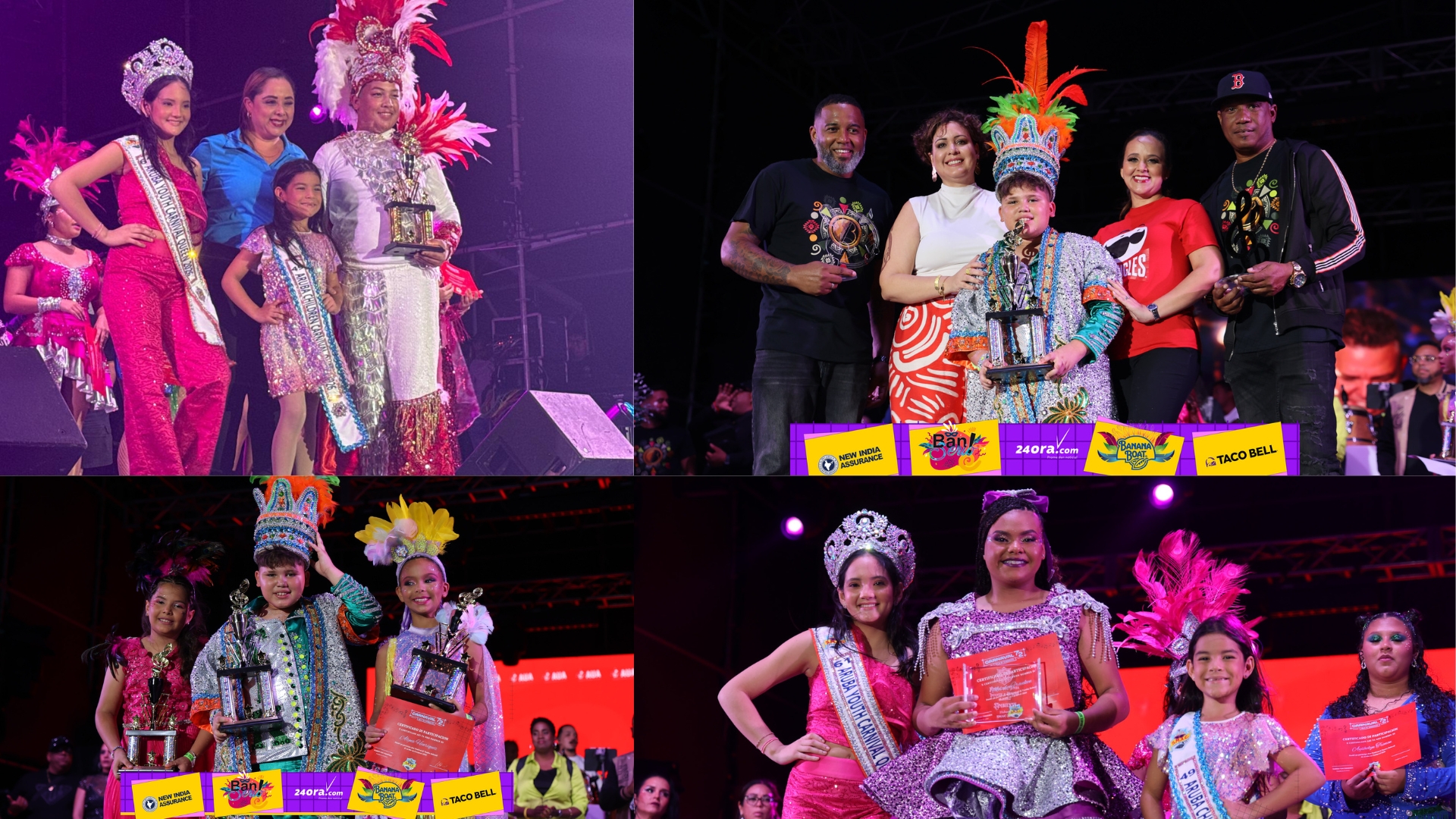 Pa prome biaha: Tata y yiu ta corona Rey y Reina di Tumba | 24ora ...