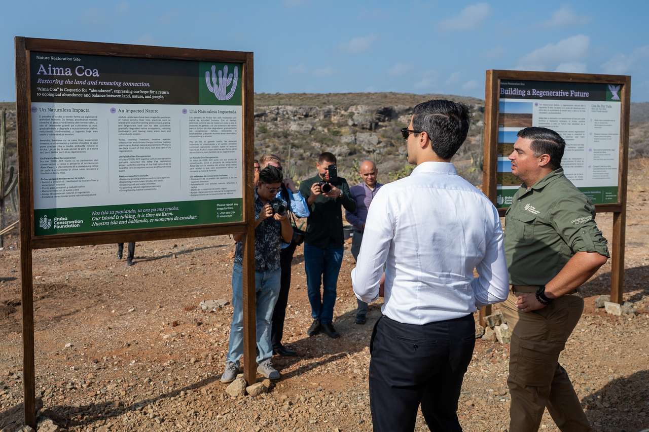 ACF ta Lansa Proyecto di Restauracion ‘Aima Coa’ den Parke Nacional ...